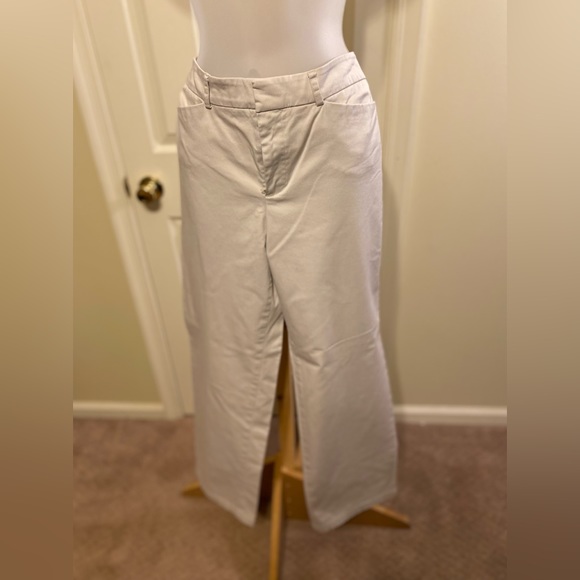Dockers | Pants & Jumpsuits | Dockers Womans Ideal Fit Cream Color High ...